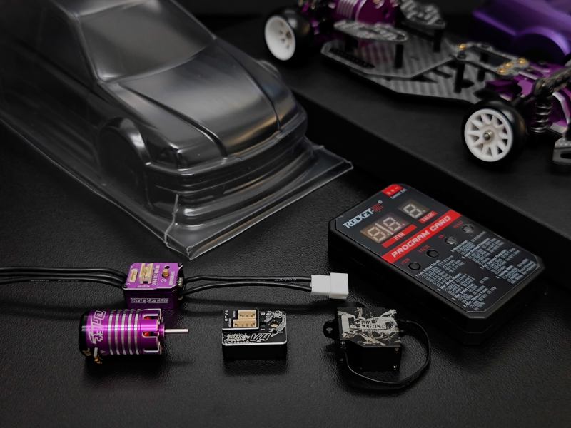 BM RACING 1/24 BMR-X PRO Purple ARR Edition BMRX-PRO-ARR