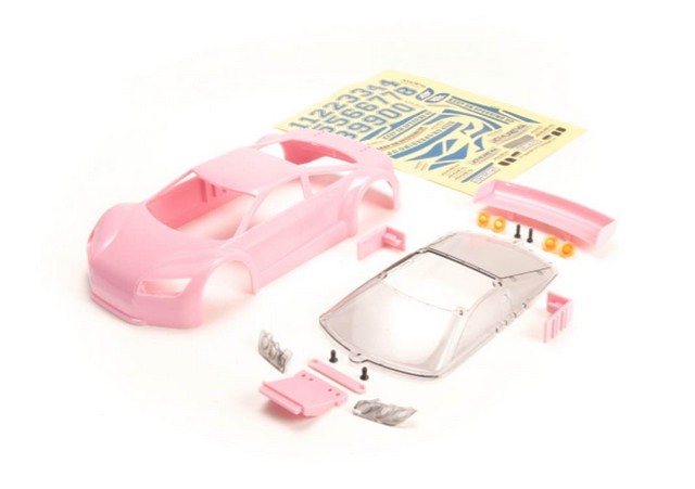 JOMUREMA 280373-JR-GT01 MINIZ CAR BODY SET-PINK JOM280373
