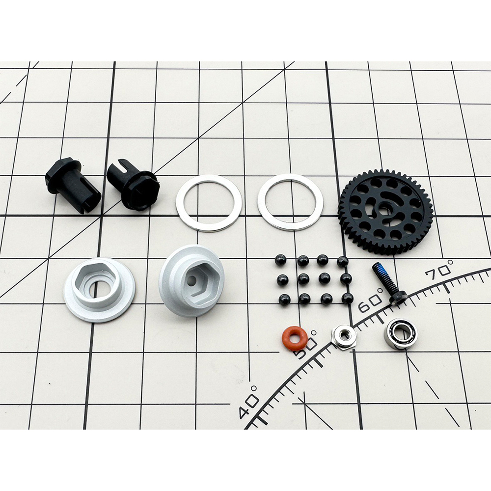 LS Studio LSD 1/27 CNC Ball Diff Parts Set For NLSD/LSD