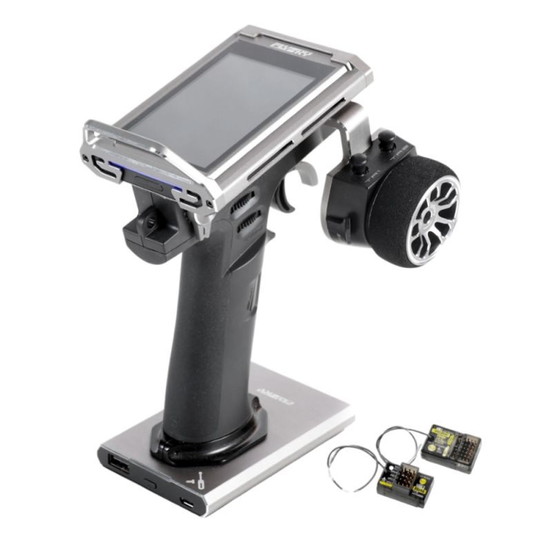 FLYSKY NOBLE NB4 PRO TRANSMITTER With FGR4B FGR8B RECEIVER FS-NB4 Noble Pro