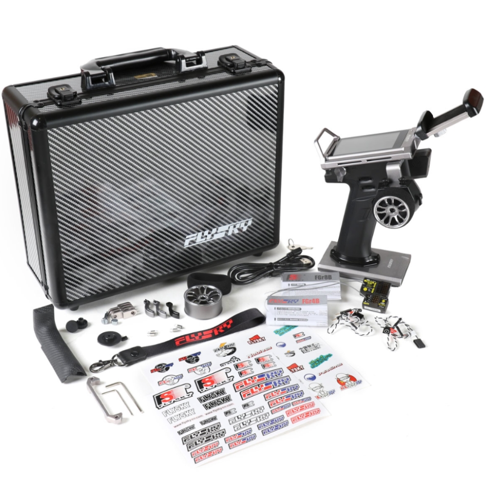 FLYSKY NOBLE NB4 PRO TRANSMITTER With FGR4B FGR8B RECEIVER FS-NB4 Noble Pro