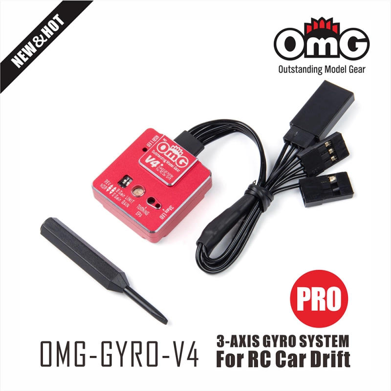OMG-GYRO-V4 Gyro For 1/10 RC Car