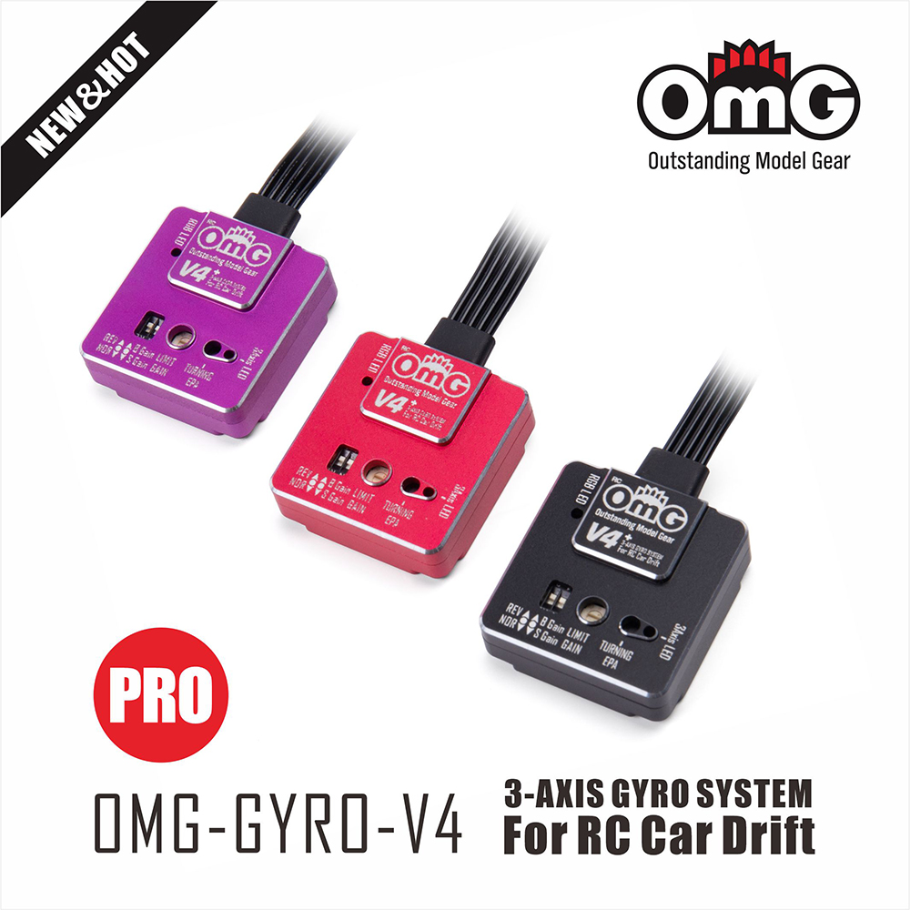 OMG-GYRO-V4 Gyro For 1/10 RC Car