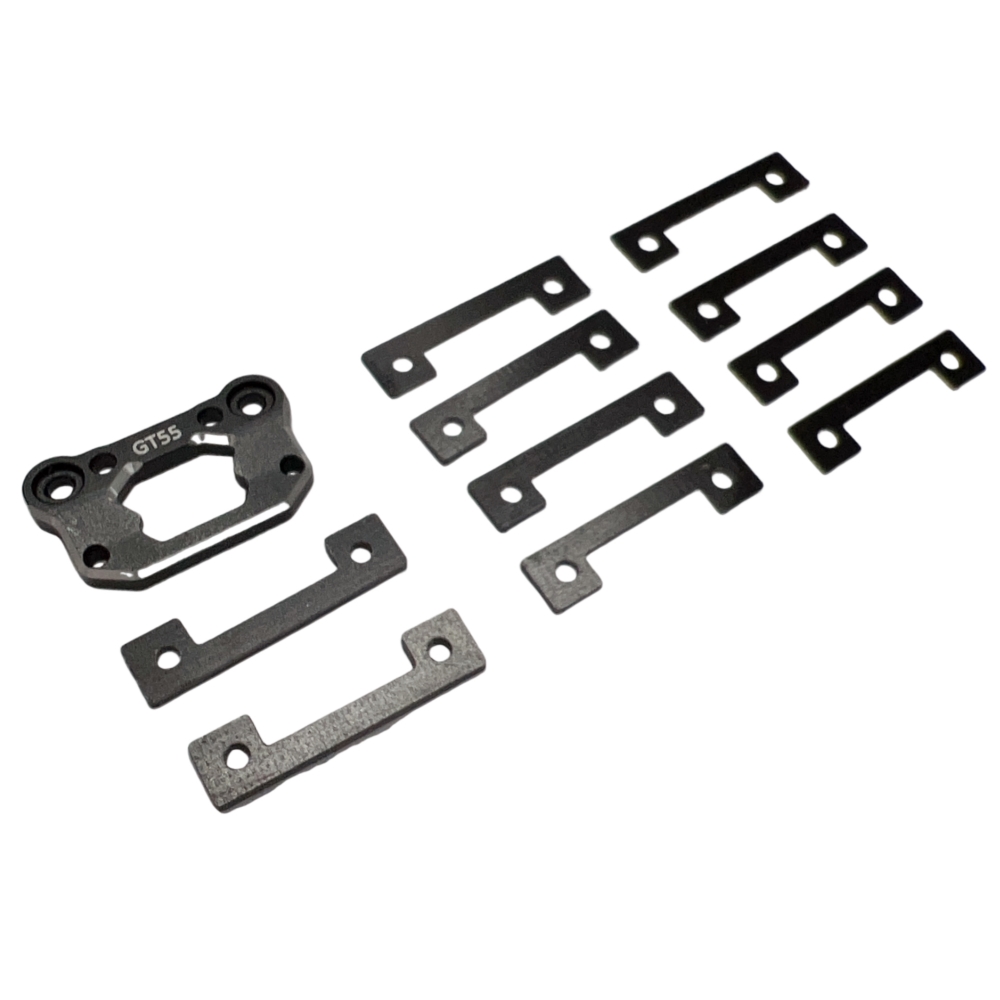 GT55racing MINI-Z GL AMG GT3 Carbon Fiber Body Clip Adapter #CF-77