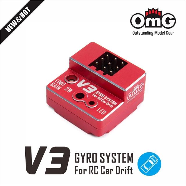 OMG-GYRO-V3 Micro Gyro For Drift Car And Touring Drift F1