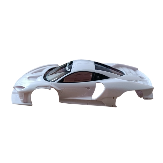 KYOSHO MINIZ McLaren Senna GTR White Body Set W/Wheels MZN208