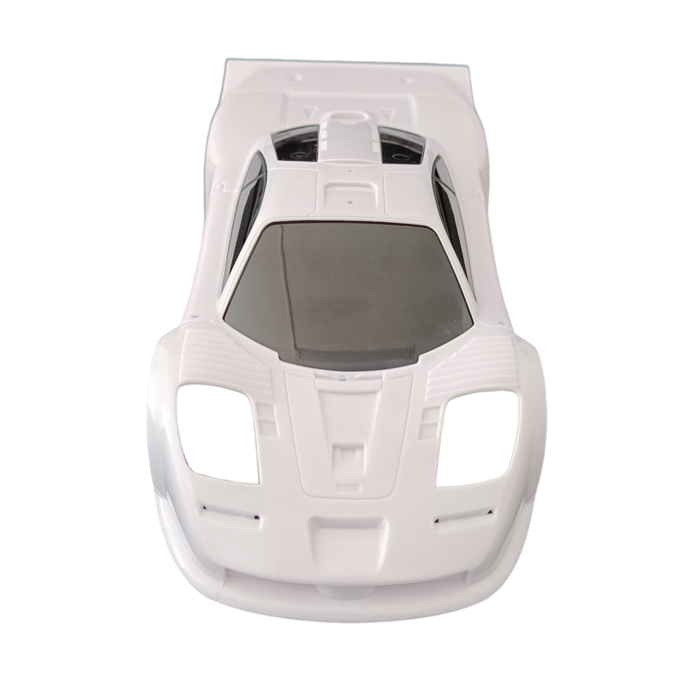 KYOSHO MINIZ McLaren F1 GTR White Body Set(W/Wheel) MZN192