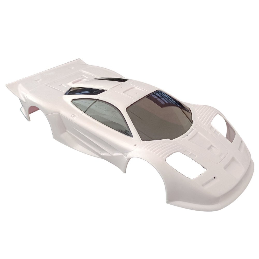 KYOSHO MINIZ McLaren F1 GTR White Body Set(W/Wheel) MZN192
