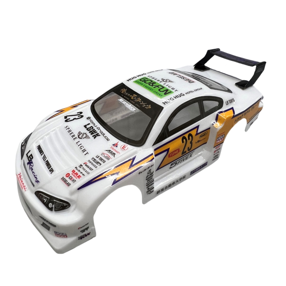 GT55 Racing 1/28 TZ015 S15 Lexan Body With Body Sticker 98MM