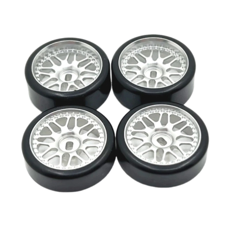 1/24 1/28 MINI-Z AWD CNC Metal Wheel With Drift Tires OD 27mm Offset 1. ...