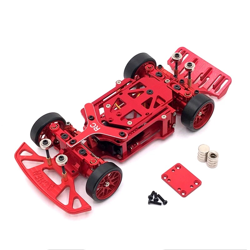1/28 RC02 MINIZ Rear-Drive Drift Car Chassis
