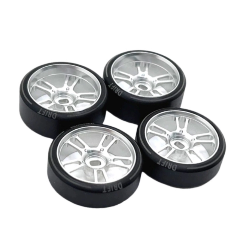 1/24 1/28 MINI-Z AWD CNC Metal Wheel With Drift Tires OD 27mm Offset 1. ...