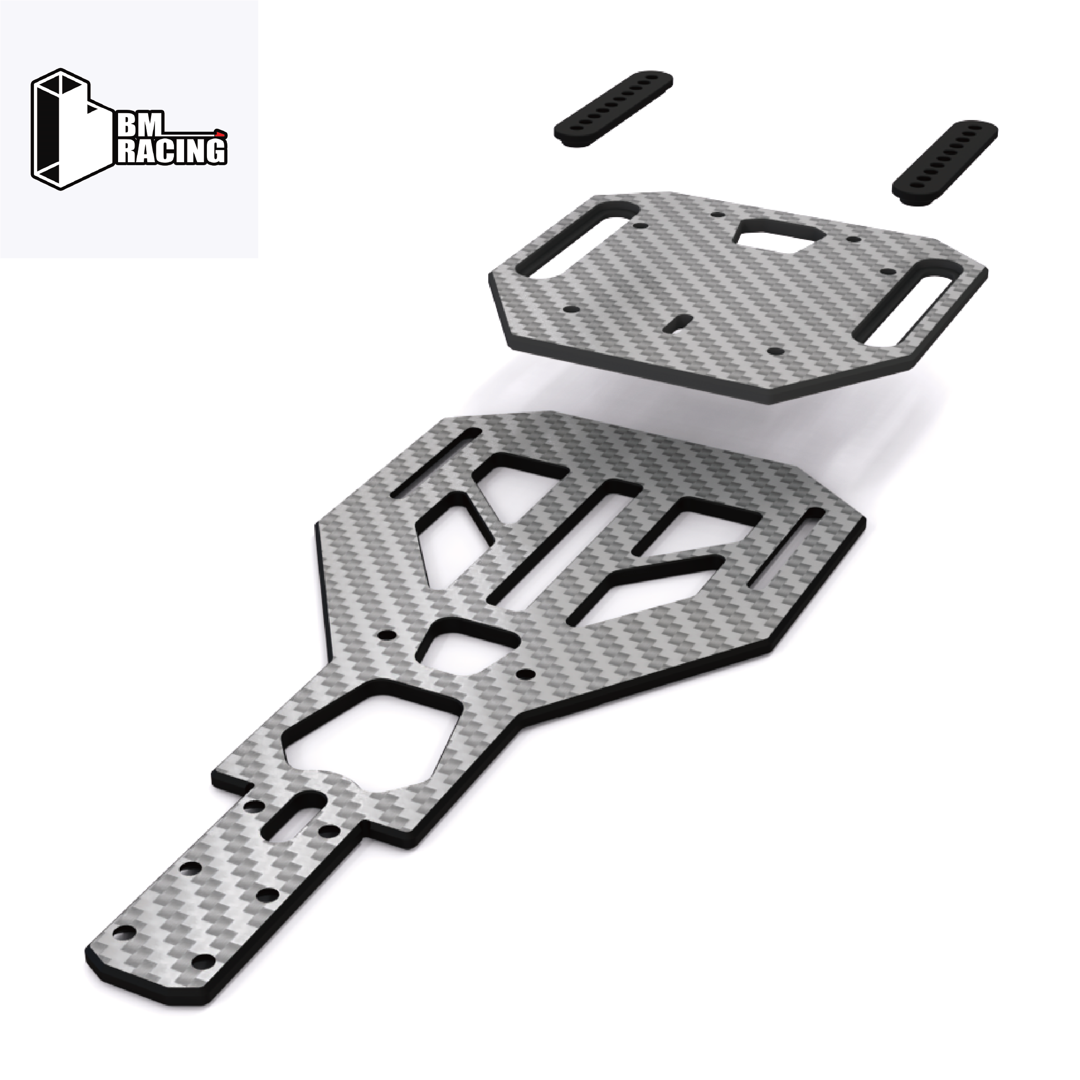 BM Racing BMR-X PRO Carbon Main Chassis Set BMRXPRO013