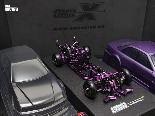 NEW BM RACING 1/24 BMR-X EVO ARR RWD RC Drift Chassis