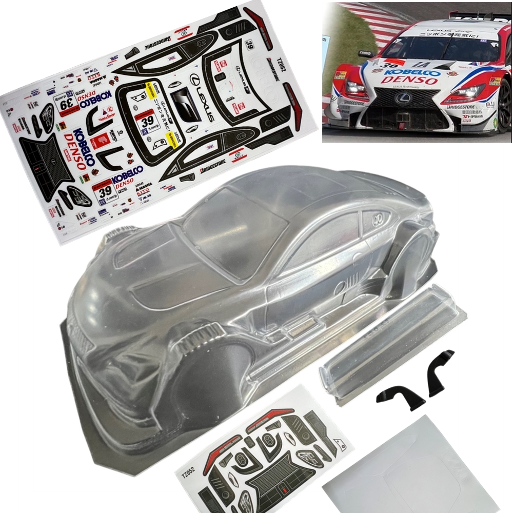 GT55 Racing 1/28 TZ052 GT500 Lexan Body Wheelbase 98mm With Sticker A