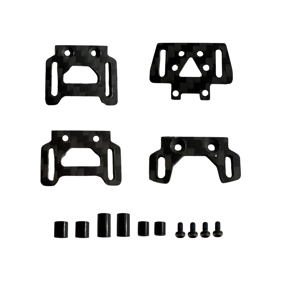 TG Racing TG SUPER TGS Carbon Fiber Adapter Body Clip For Kyosho Miniz Body