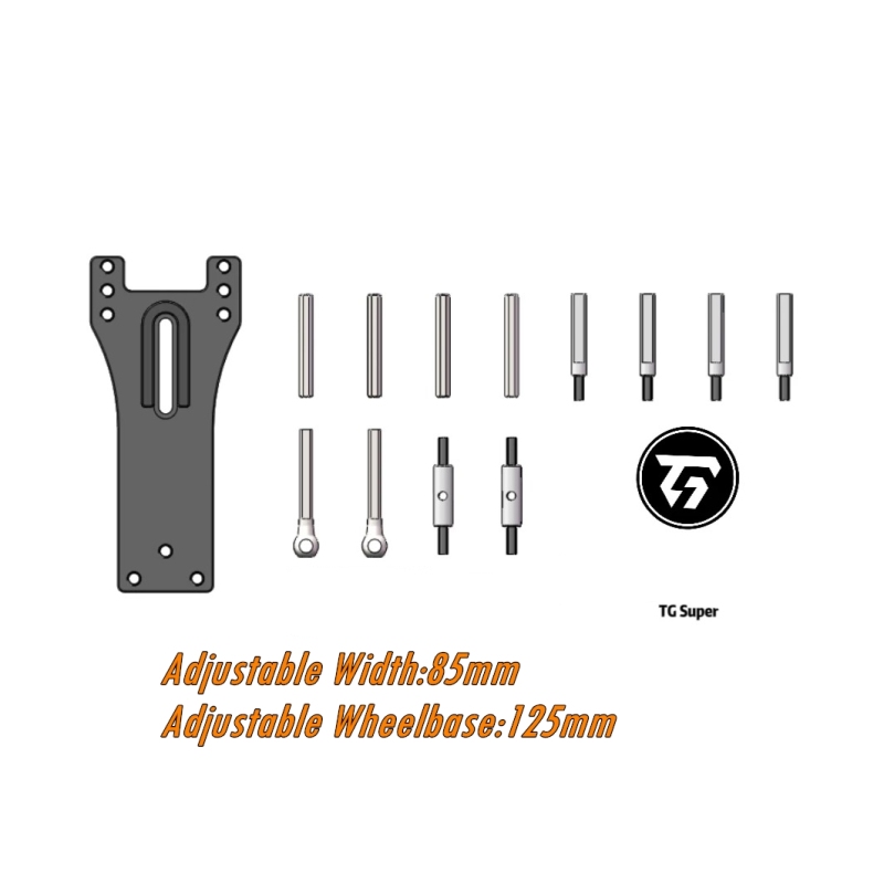 TG Racing TG SUPER TGS Wide Formation Set For TGS