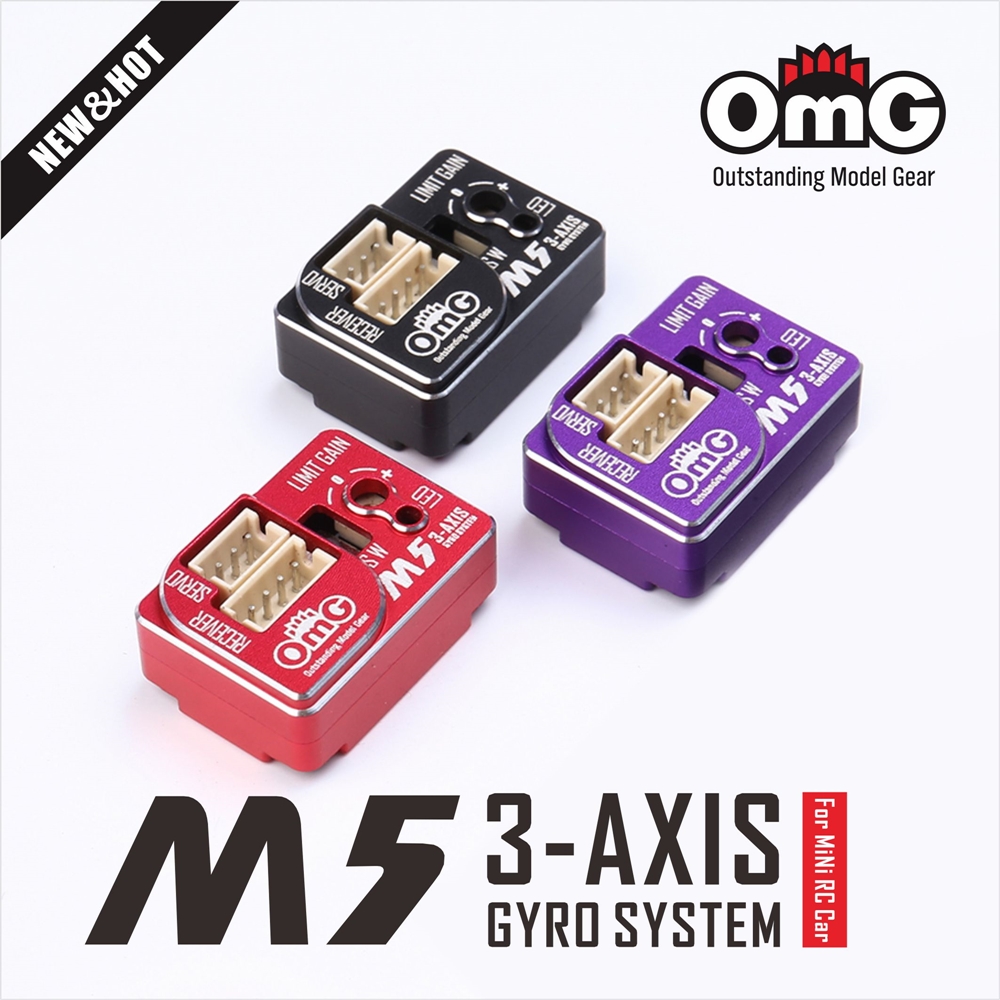 OMG-GYRO-M5 3-AXIS Gyro System For MINI RC Car