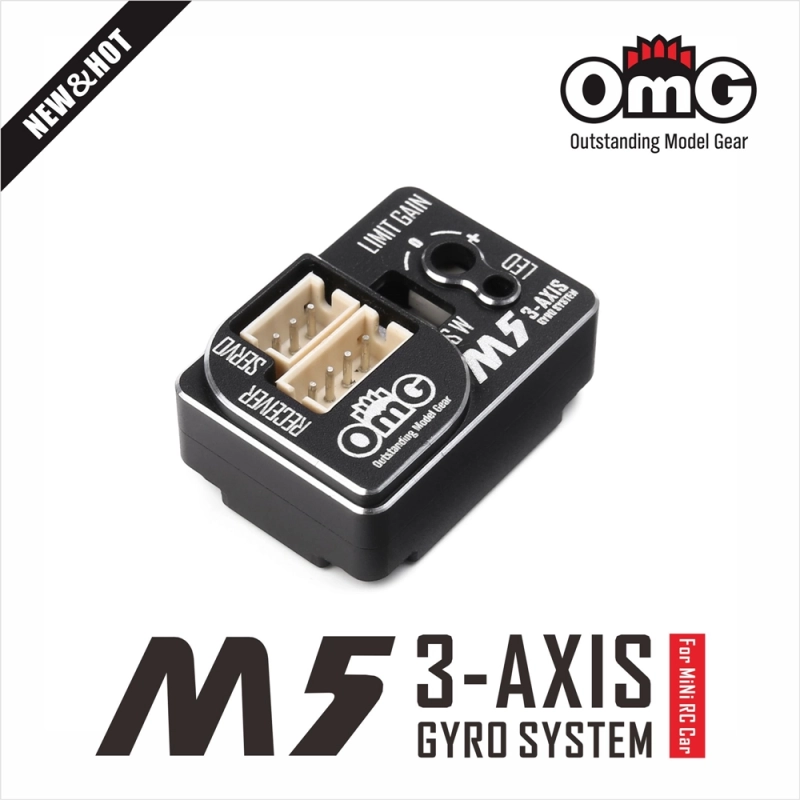 OMG-GYRO-M5 3-AXIS Gyro System For MINI RC Car