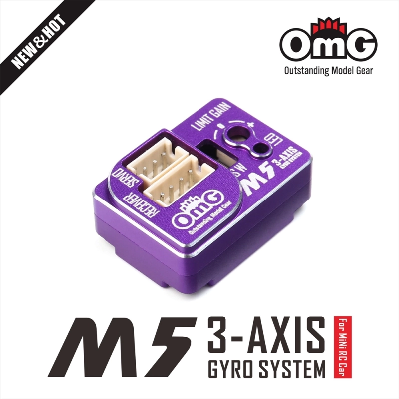 OMG-GYRO-M5 3-AXIS Gyro System For MINI RC Car