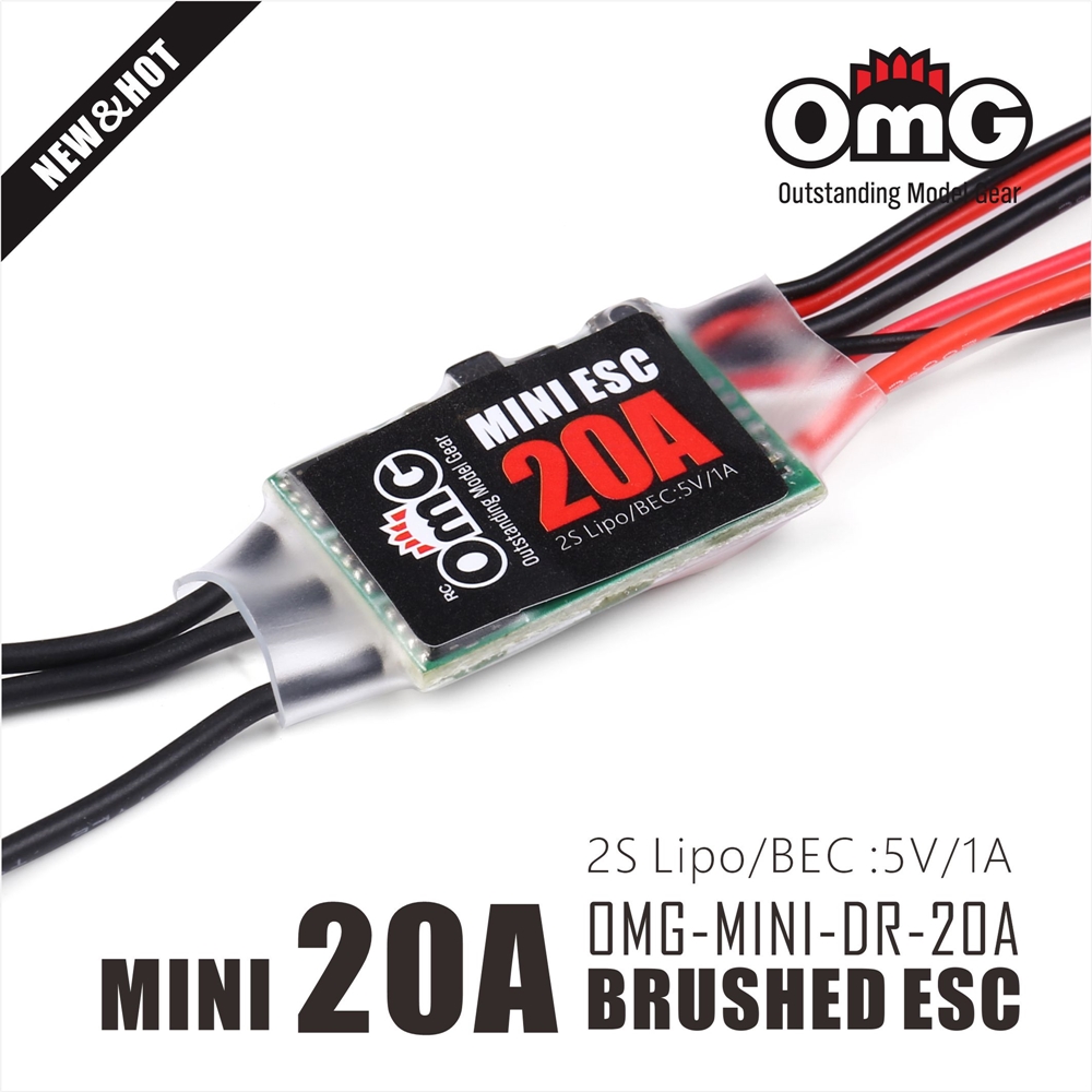OMG-MINI-DR-20A Brushless ESC For MINI-Z OMG-RAPIDO-20A