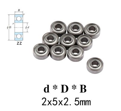 GT55 Racing Bearing 2x5x2.5mm (10PCS)