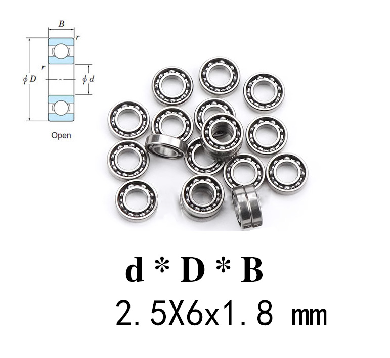GT55 Racing Bearing 2.5x6x1.8mm (10PCS)