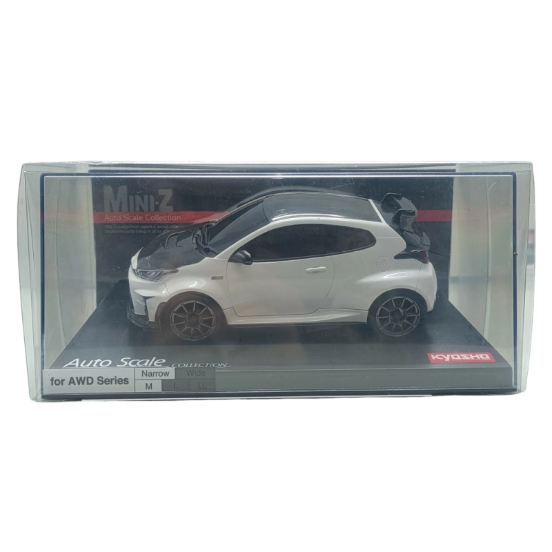 KYOSHO Autoscale Mini-Z Toyota GRMN Yaris Circuit Pearl White (MA020 ...