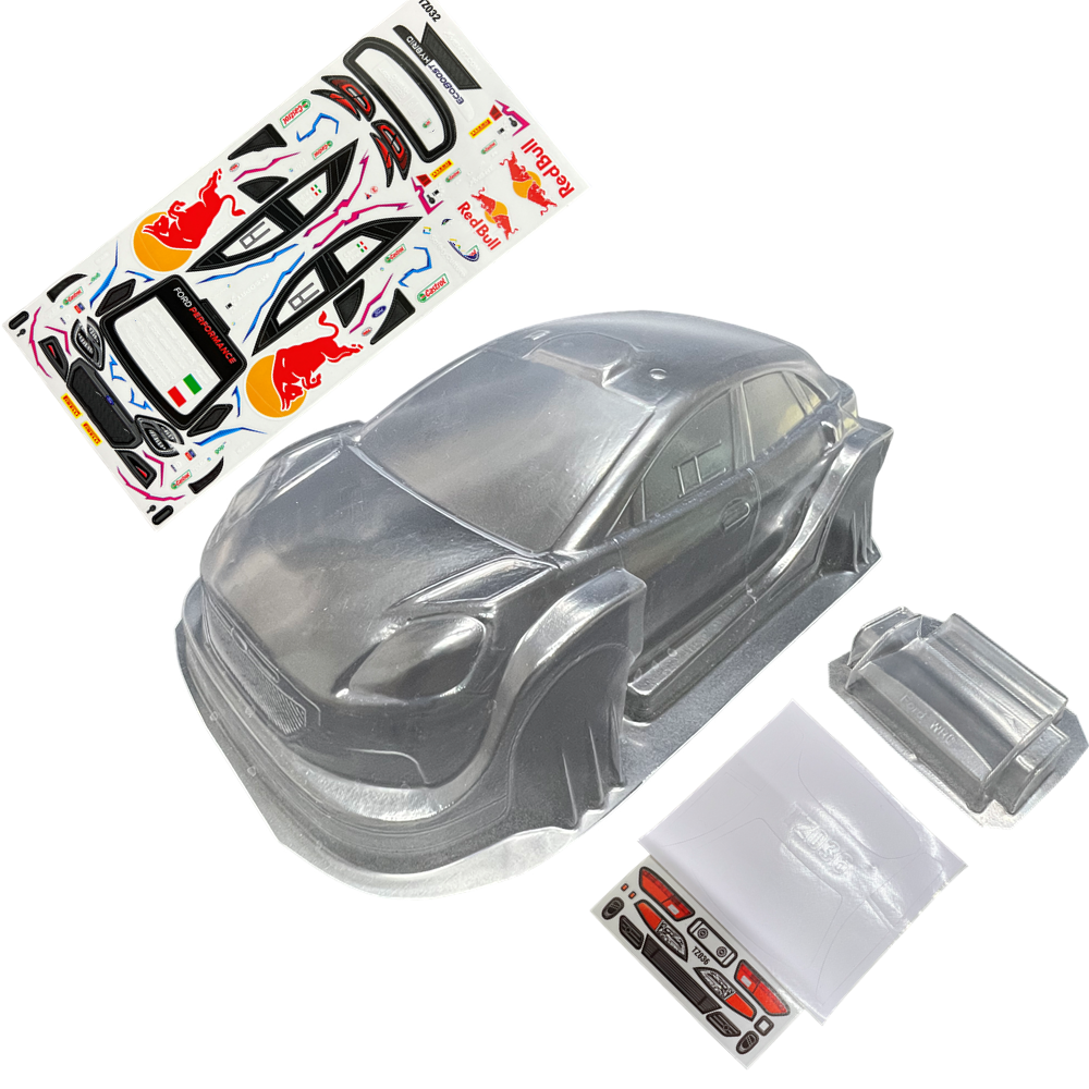GT55 Racing 1/28 TZ032 Puma Rally Lexan Body Wheelbase 98mm With Sticker A