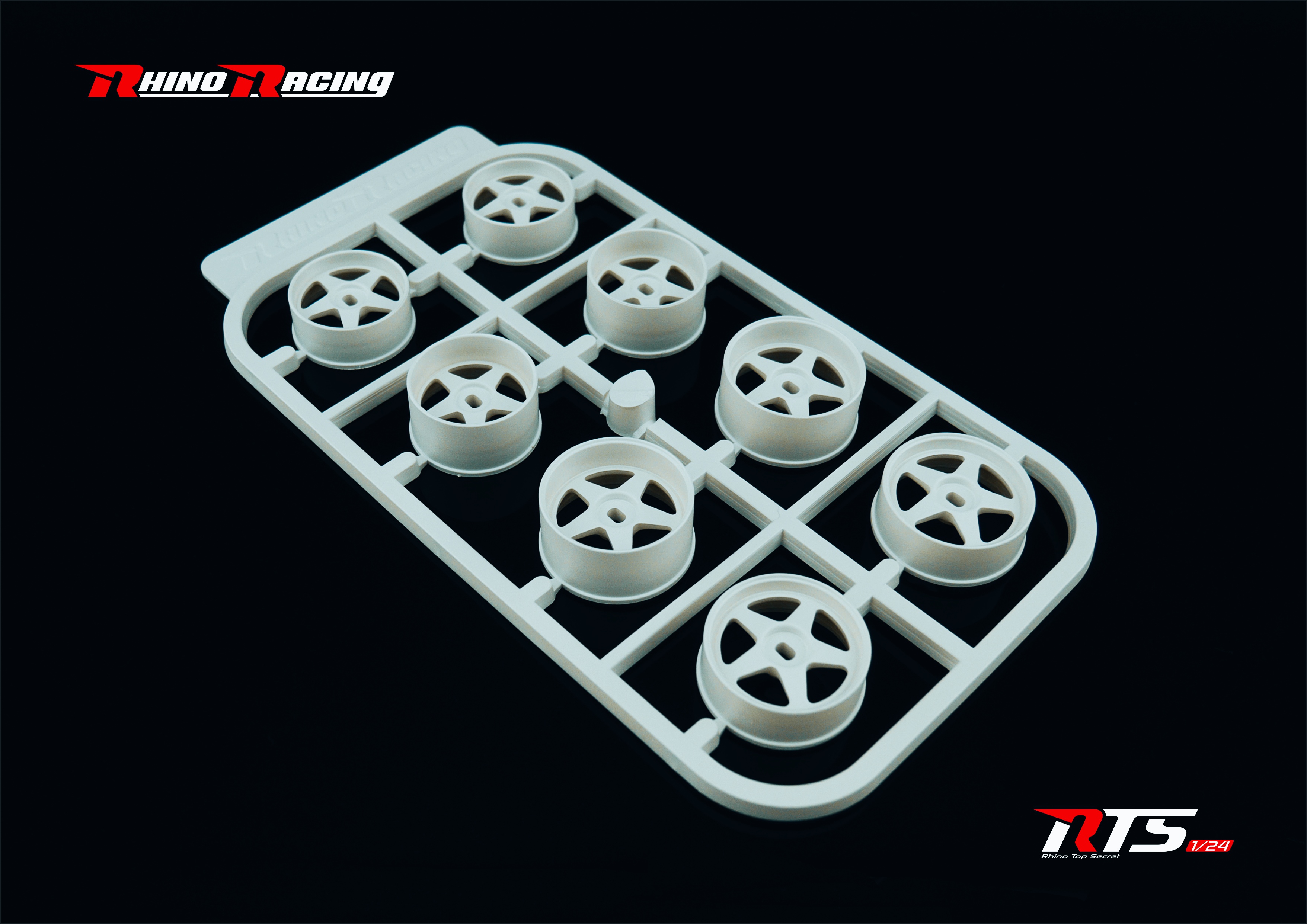 1/24 RWD Drift Rim Set 20mm/22mm (8pc Set) Rhino Racing RTS RTS-510