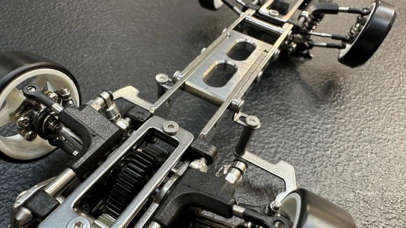 RTS V0 1/24 RWD DRIFT CHASSIS KIT - FULLY ASSEMBLED RHINO RACING RTS-2401-0