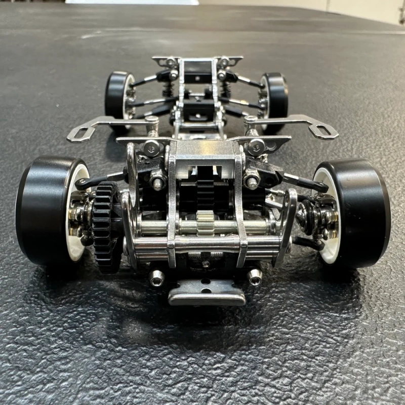 RTS V0 1/24 RWD DRIFT CHASSIS KIT - FULLY ASSEMBLED RHINO RACING RTS-2401-0