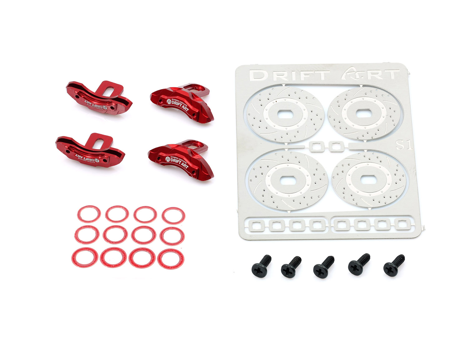98204 Drift ART Alu. CNC Simulation Brake System For DA3
