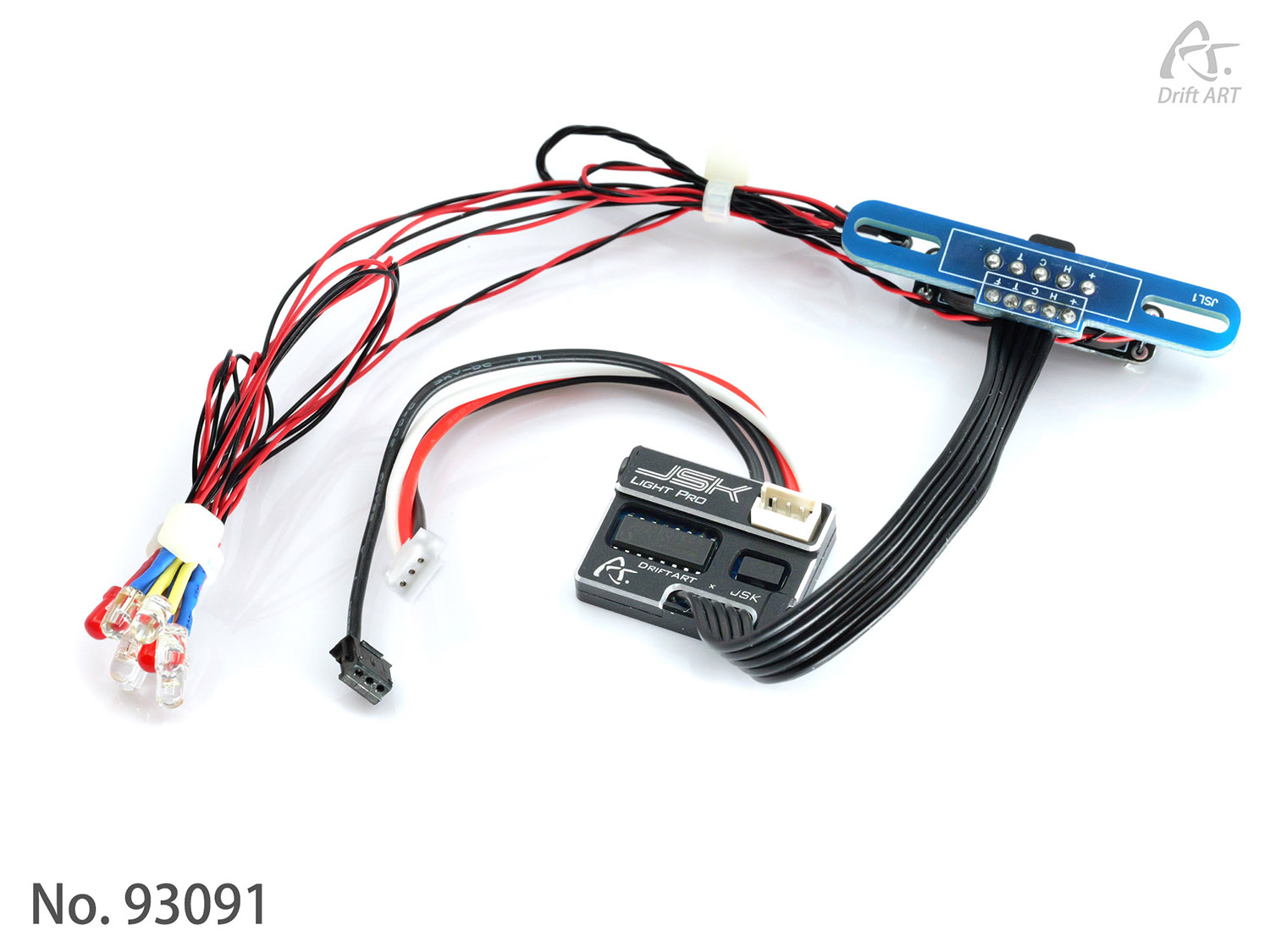 93091 Drift ART x JSK Light Pro Interlinked Light Set For Mini Drift Car