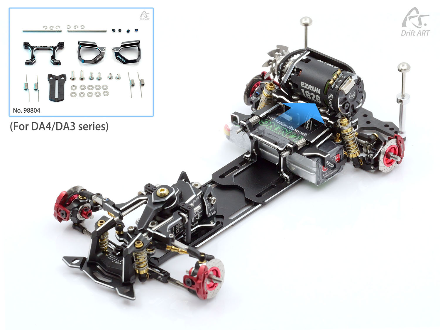 98804 Drift ART Swap Master Expandable Battery Holder Inspired By ...