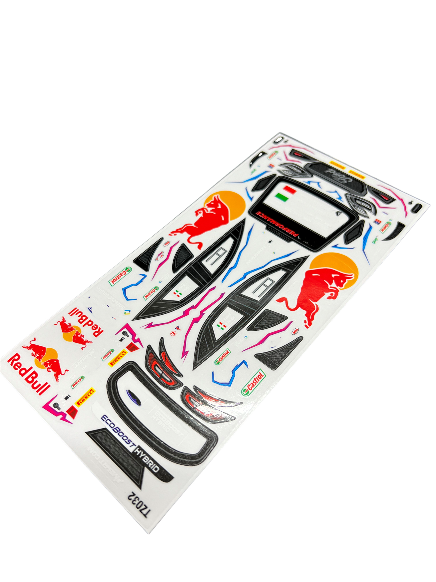 GT55 Racing 1/28 TZ032 Puma Rally Lexan Body Wheelbase 98mm With Sticker A