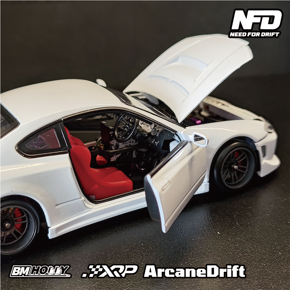 BMHOBBY 1/24 Alloy Simulation Rear-Drive Drift Car NFD-S15 RTR