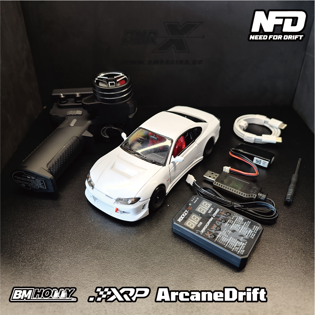 BMHOBBY 1/24 Alloy Simulation Rear-Drive Drift Car NFD-S15 RTR