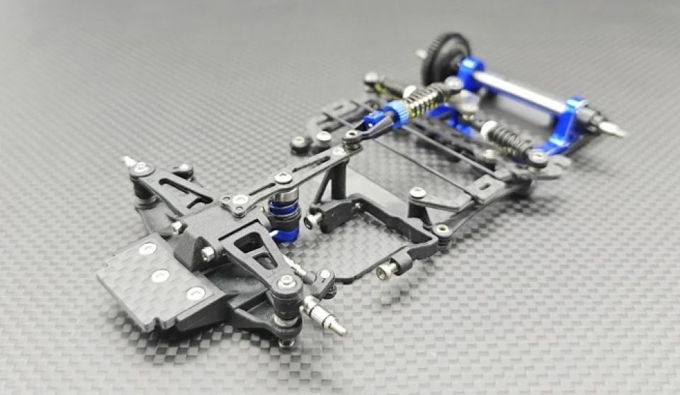 GL 1/28 LMP2 Chassis (w/o Servo ESC) GL-LMP2-KSET GL RACING