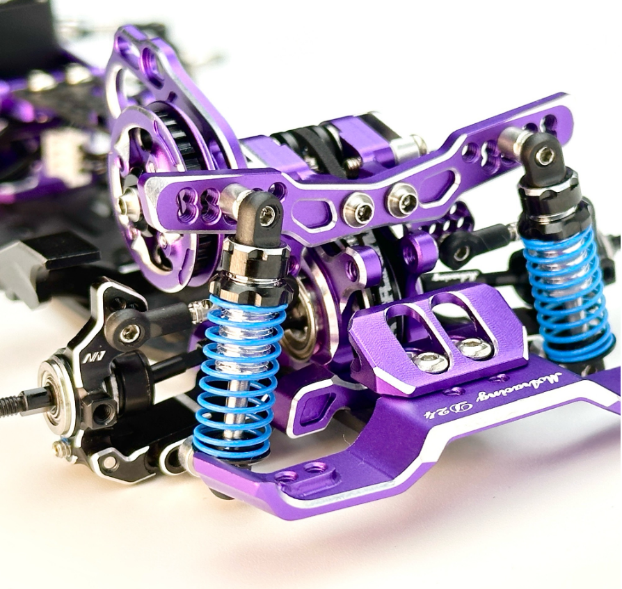 MA Racing 1/24 Purple D24 Rear Drive Drift Car Chassis (NO ELECTRONIC ...