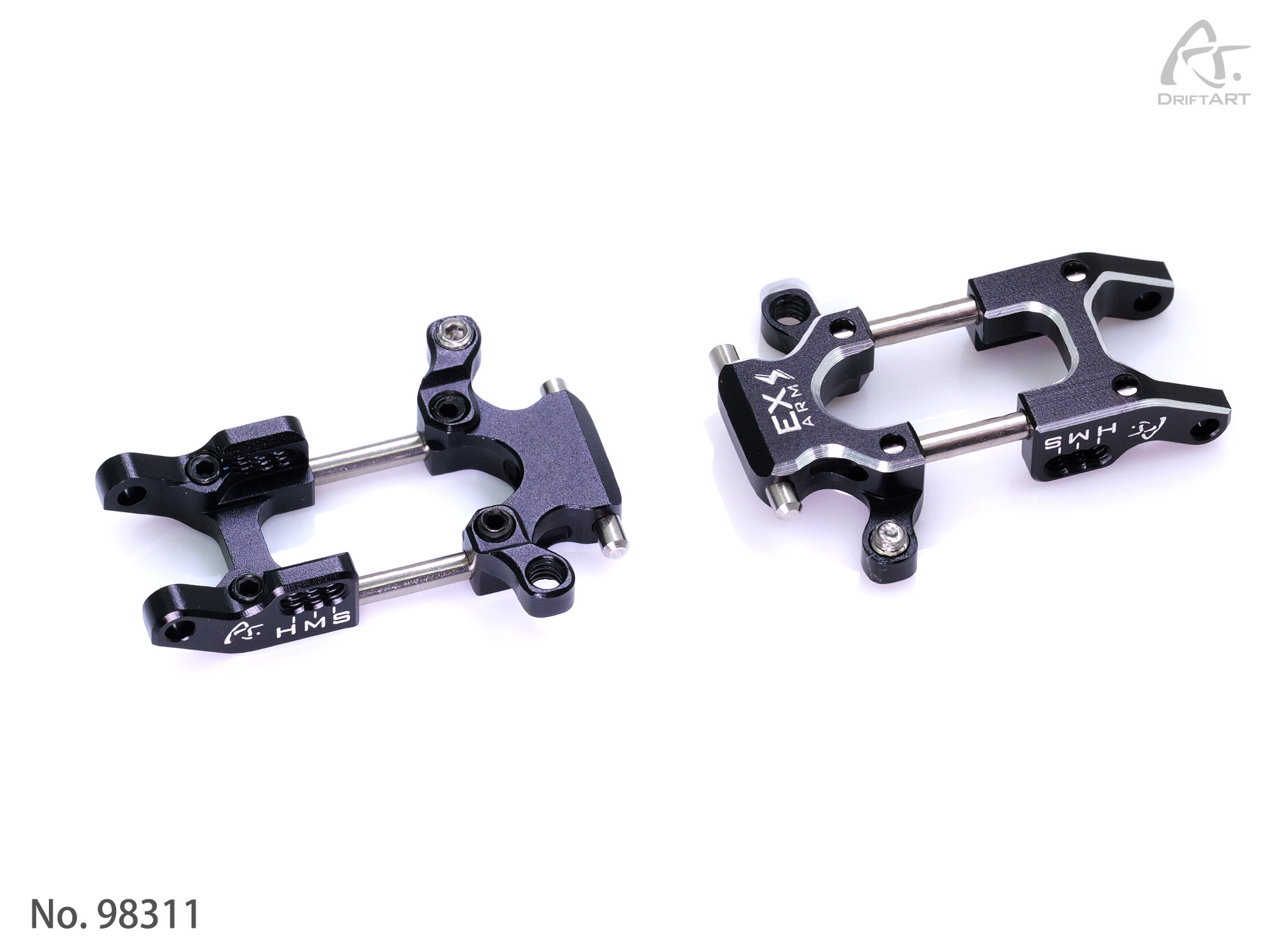 98311 DriftART EX-Arm Lightning Alu Rear Arms For DA2 DA3 DA4