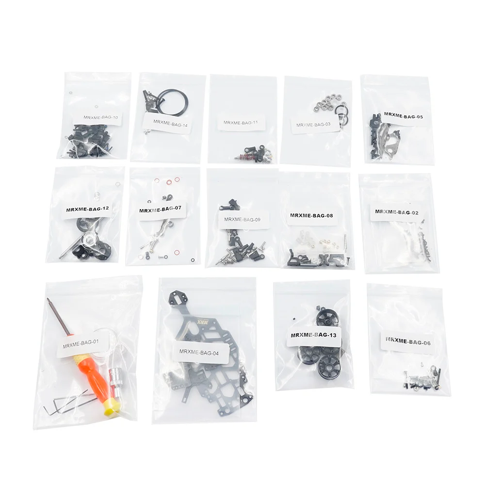 Atomic 1/28 MRX MASTER EDITION LINKLESS 2WD CHASSIS KIT （Without ...