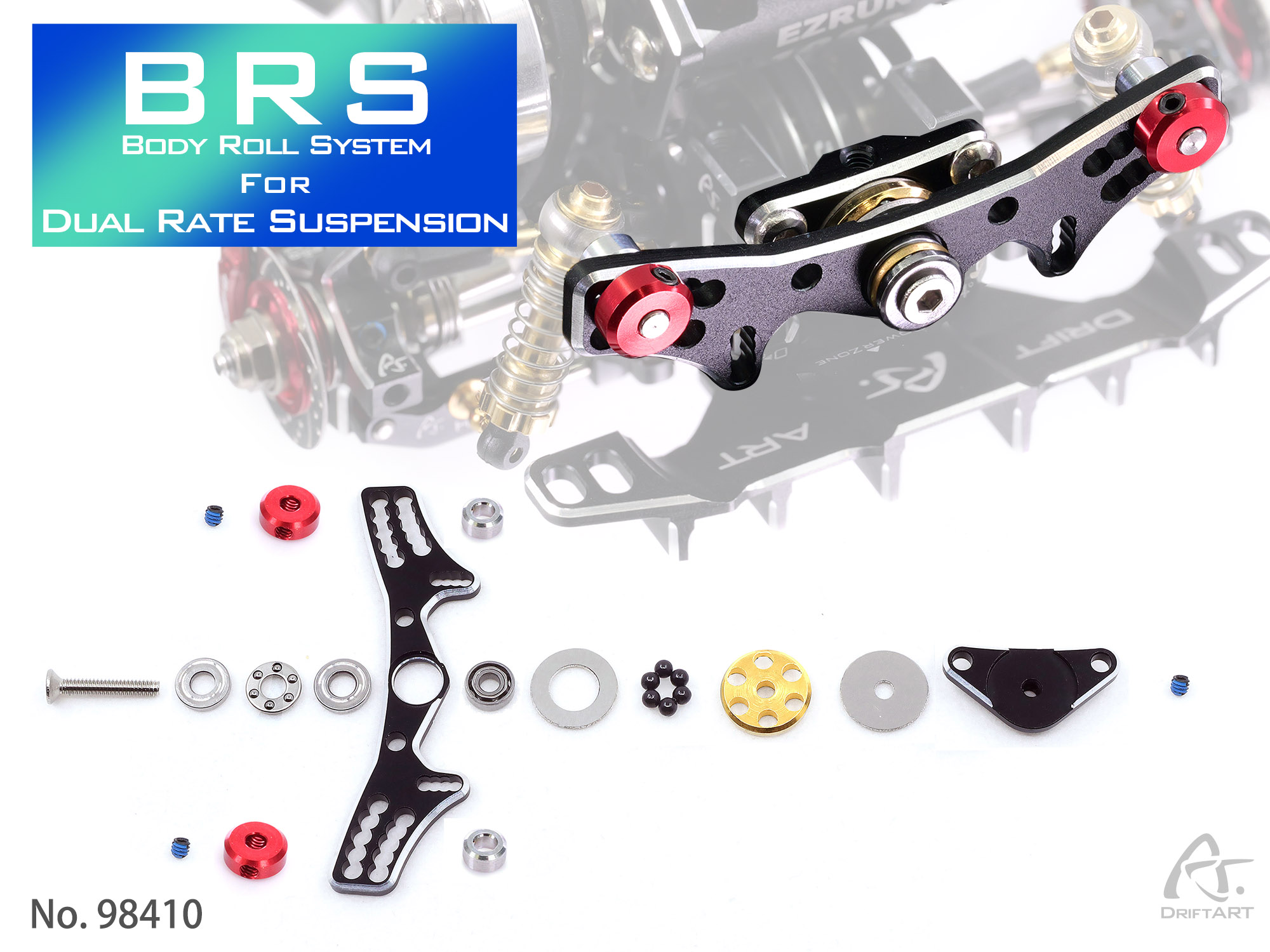 98410 DriftART BRS - Body Roll System For Dual Rate Suspension For DA4 ...