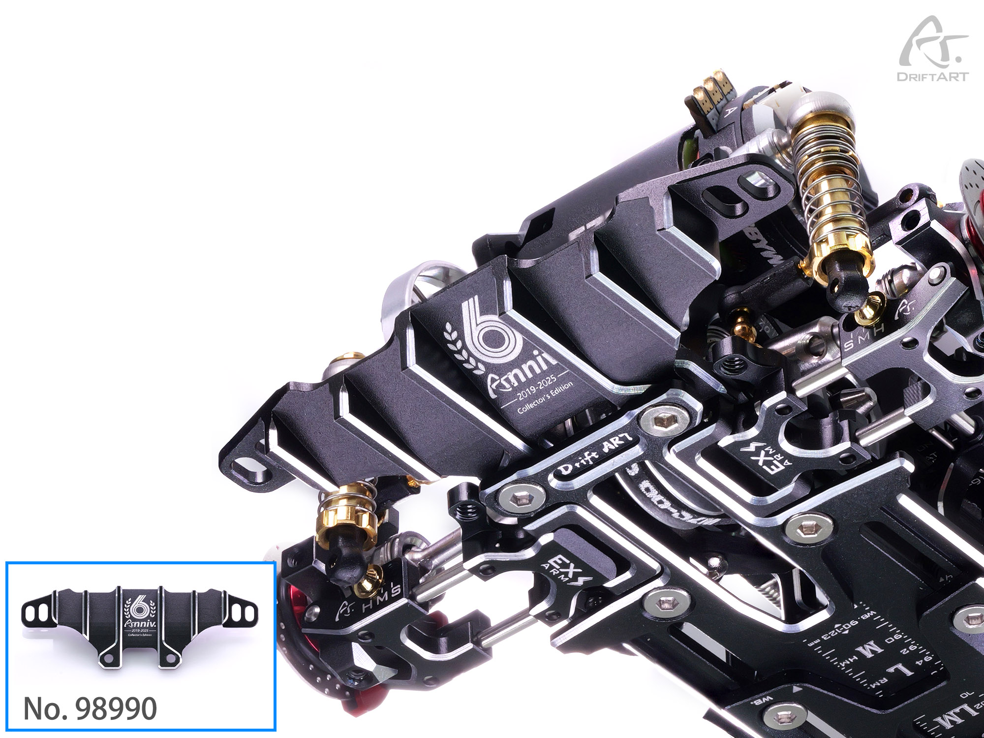 98990 DriftART 6th Anniversary CNC Alloy Rear Diffuser – Collector's ...