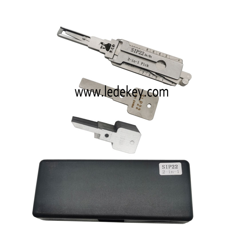 Original Lishi SIP22 2 in 1 decoder(Fiat 500,Alfa Romeo,Iveco)
