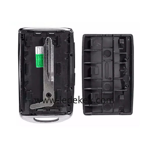Mazda 3 Button smart key card with 433MHz 128Bit AES chip Model SKE11E ...