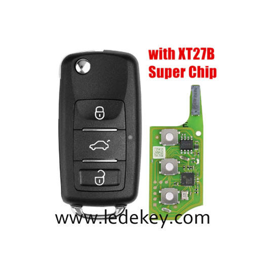 VVDI universal 3 button remote master XEB510EN with XT27B Super Chip