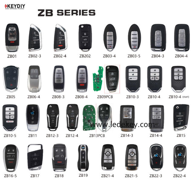 KEYDIY ZB-Series Universal KD Remote Key (Please choose model )