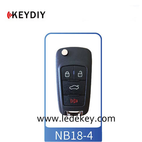 NB18 4 Button KEYDIY Universal Control Remote Key