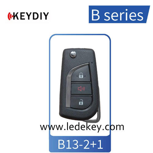 B13 2+1 Button KEYDIY Universal Control Remote Key